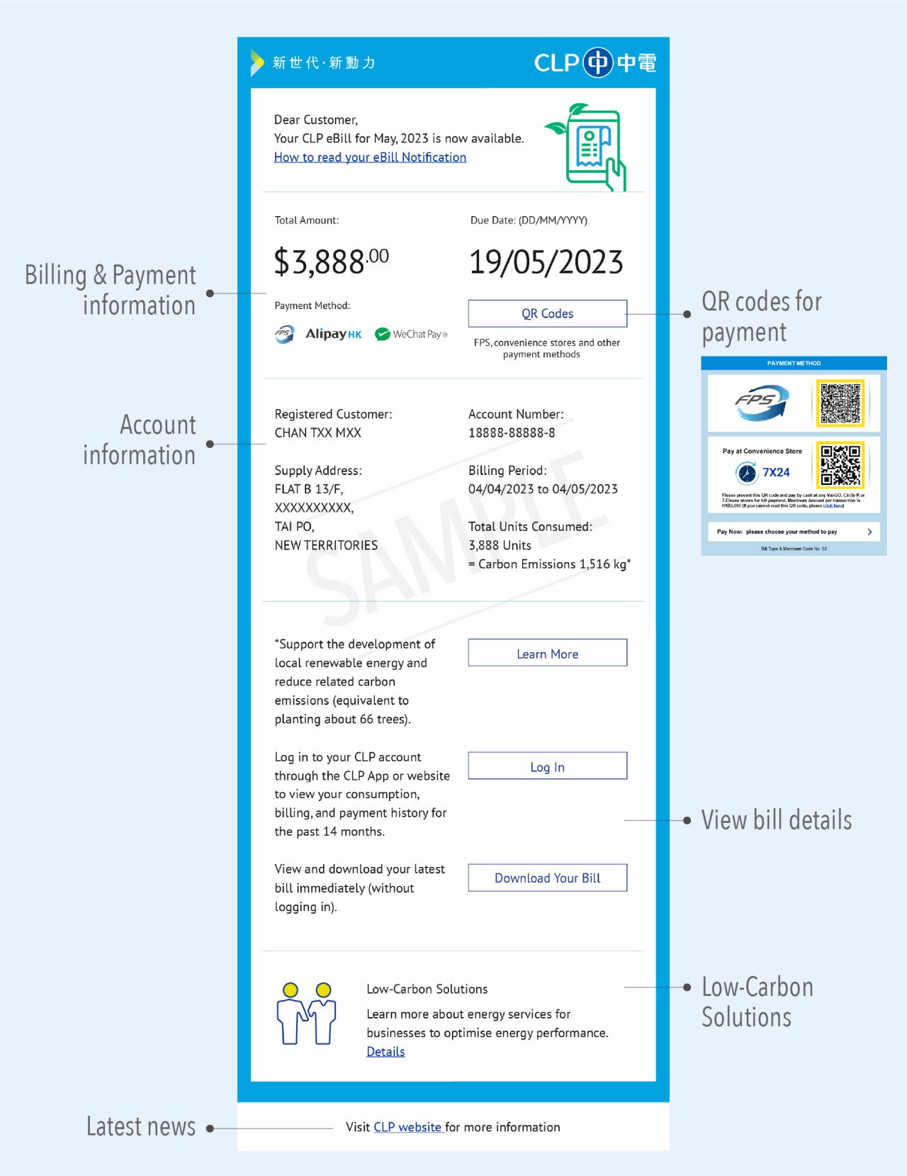 Sign up for eBill (Business)
