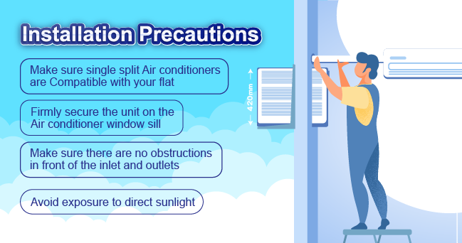 Choose a Window Split Type Air Conditioner That Is Cool and Quiet
